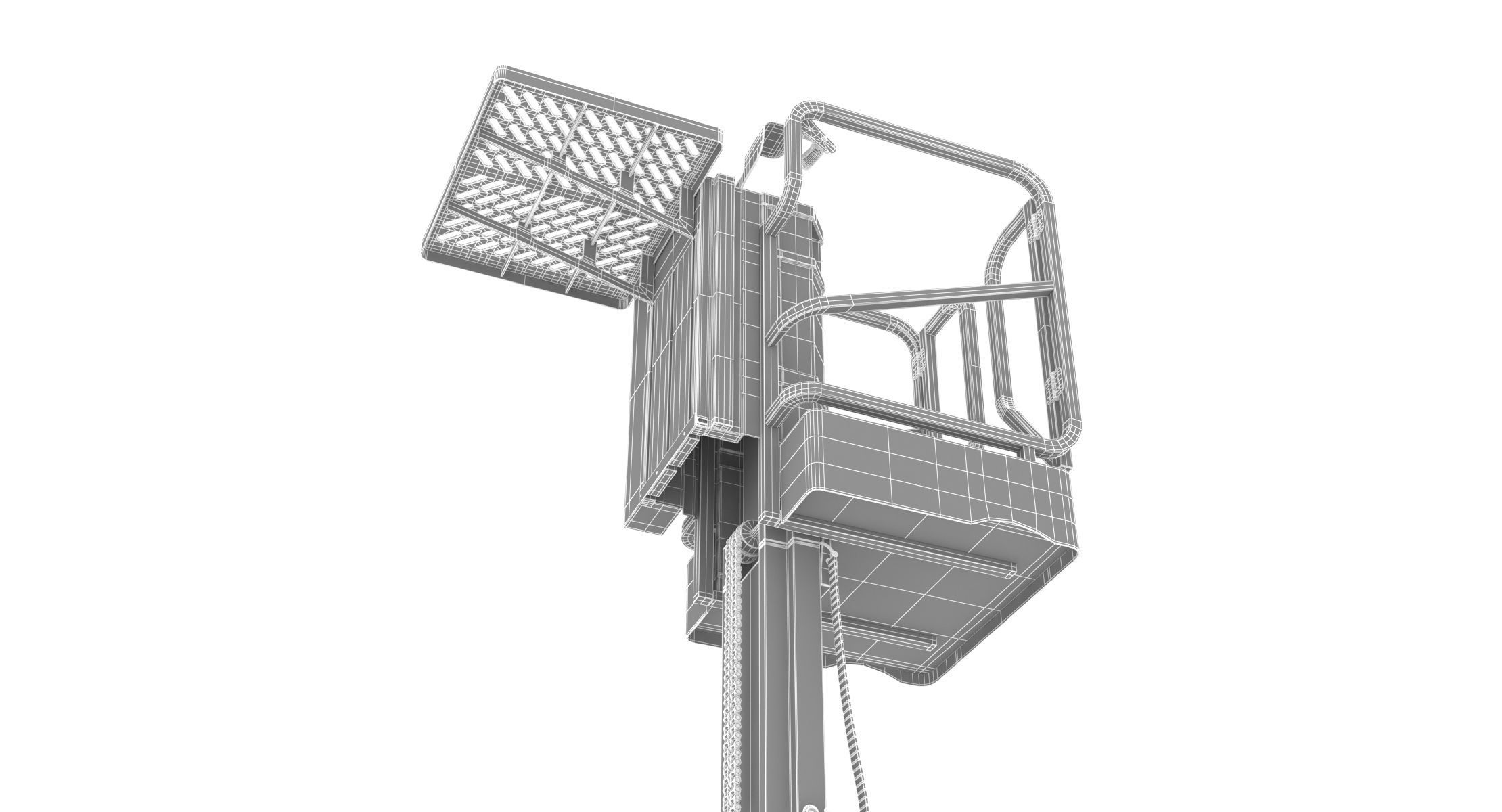 JLG 10MSP Driveable Stock Picker 3D model | CGTrader