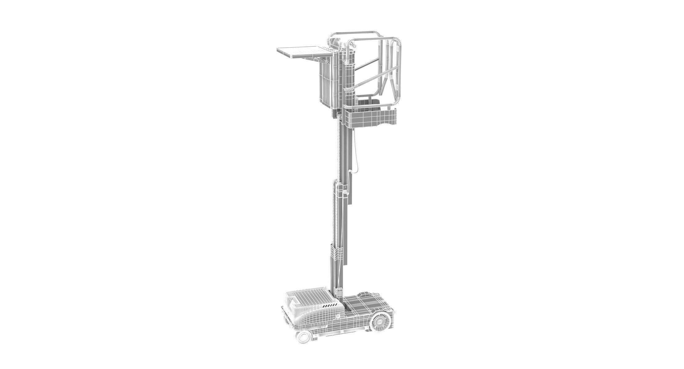 JLG 10MSP Driveable Stock Picker 3D model | CGTrader