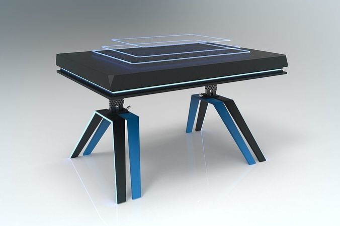The SCI-FI table free 3D model | CGTrader