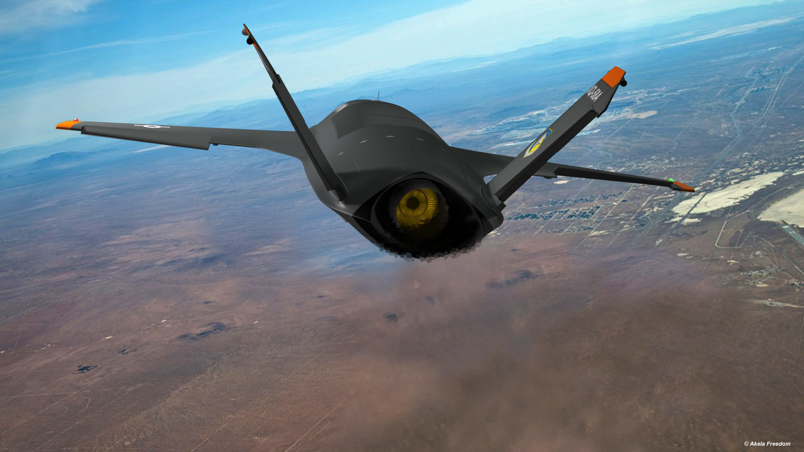 XQ-58 Valkyrie 3D model | CGTrader