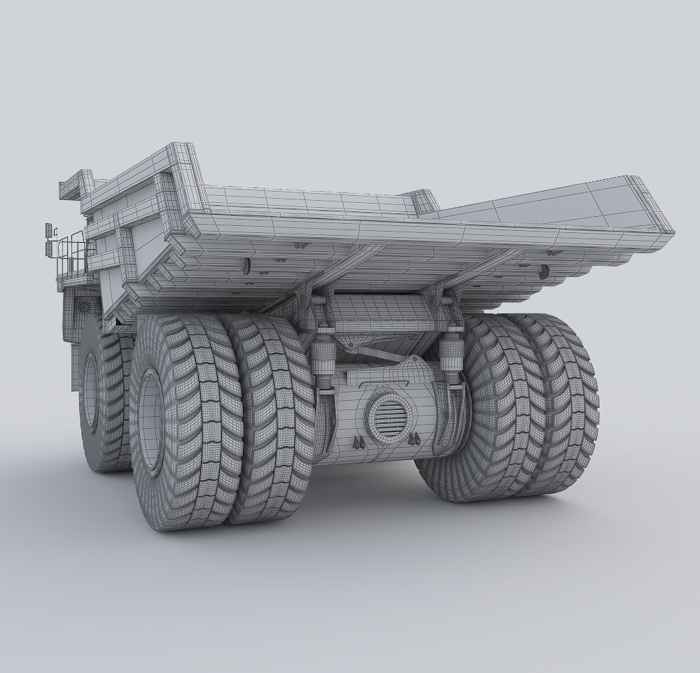 Belaz 75601 3D model | CGTrader
