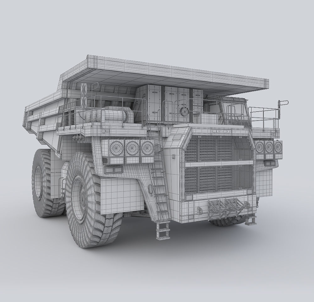 Belaz 75601 3D model | CGTrader