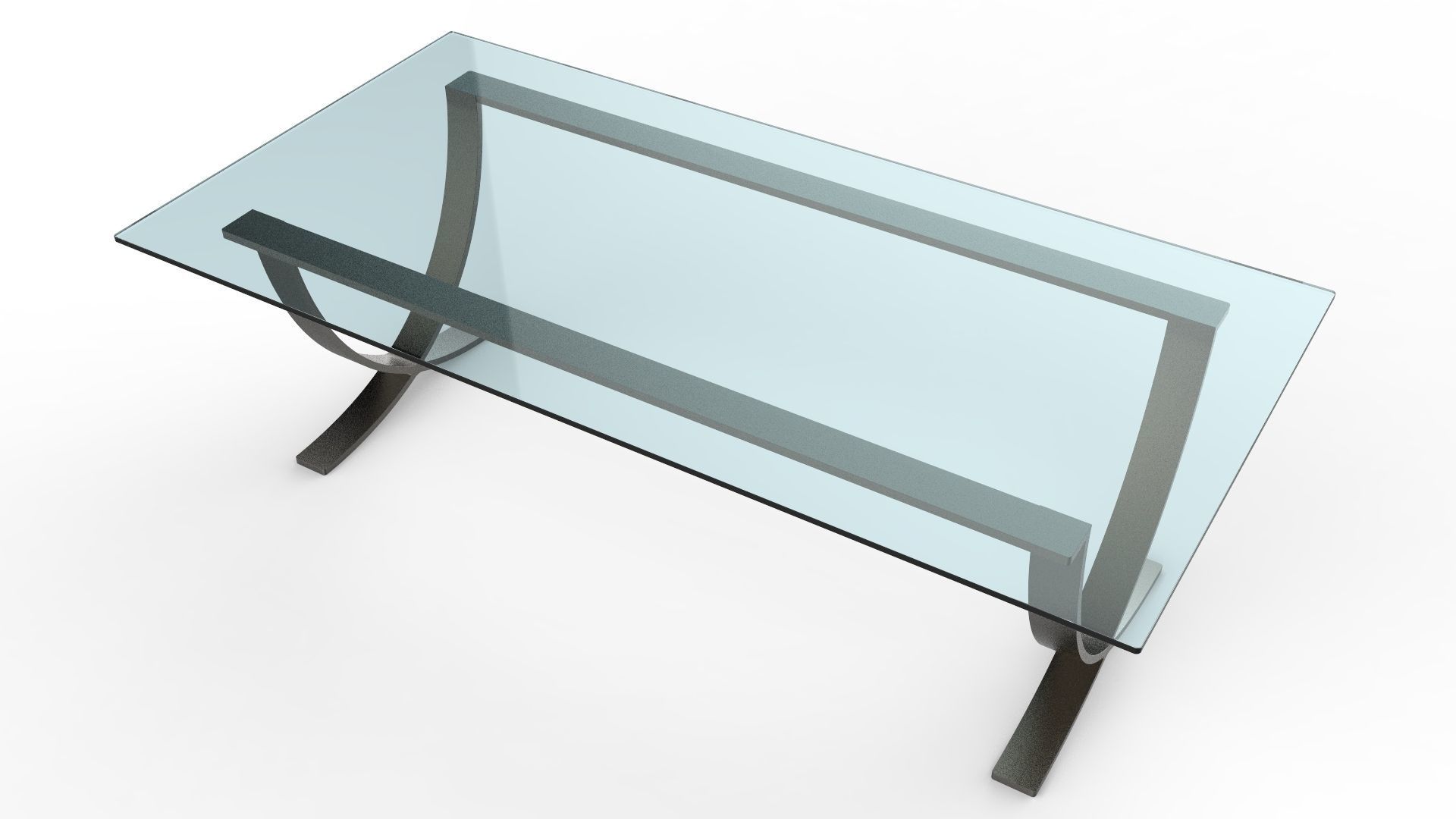 Eclipse Dining Table 3D model | CGTrader