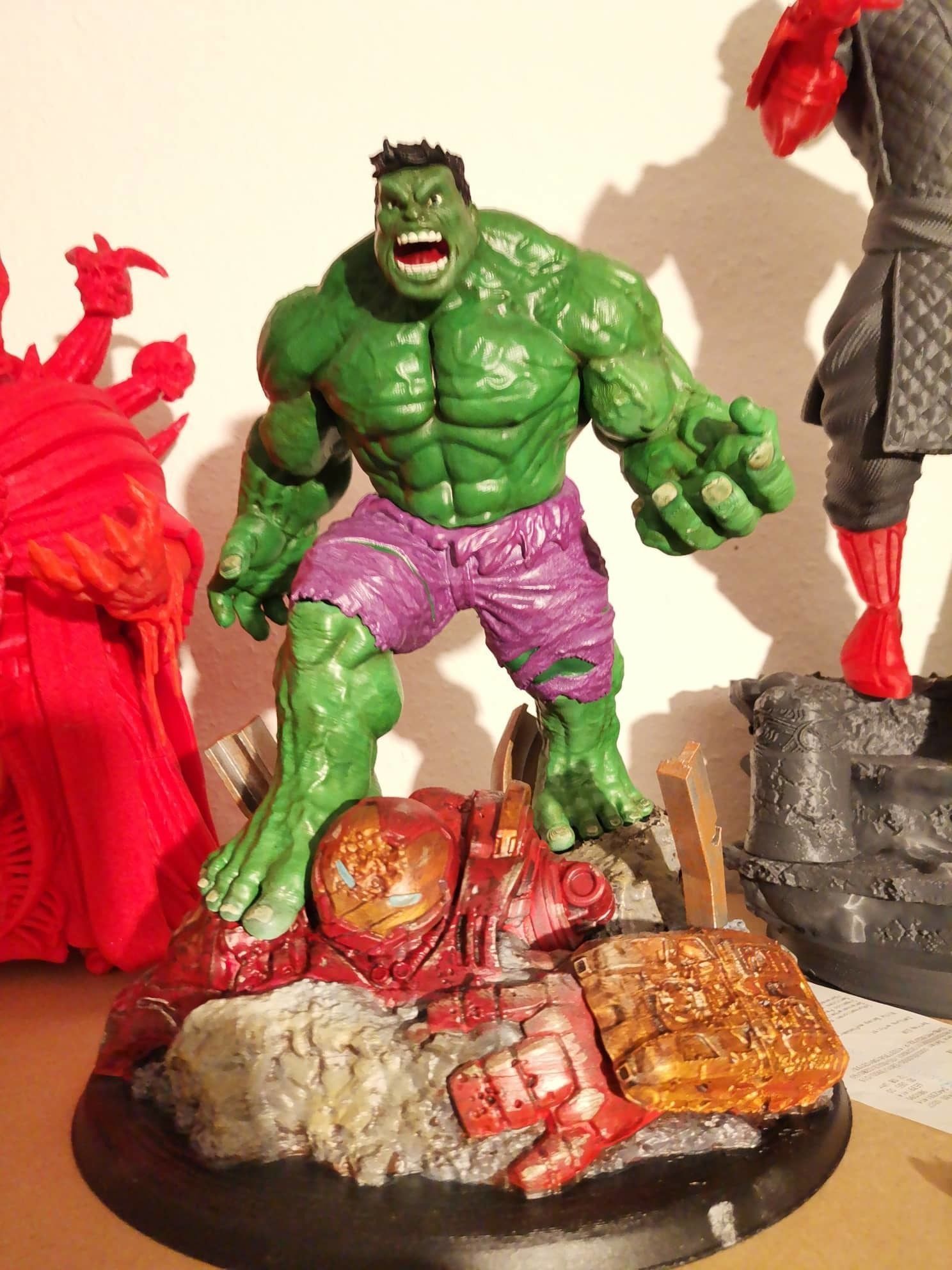 hulk smash 3D model 3D printable | CGTrader