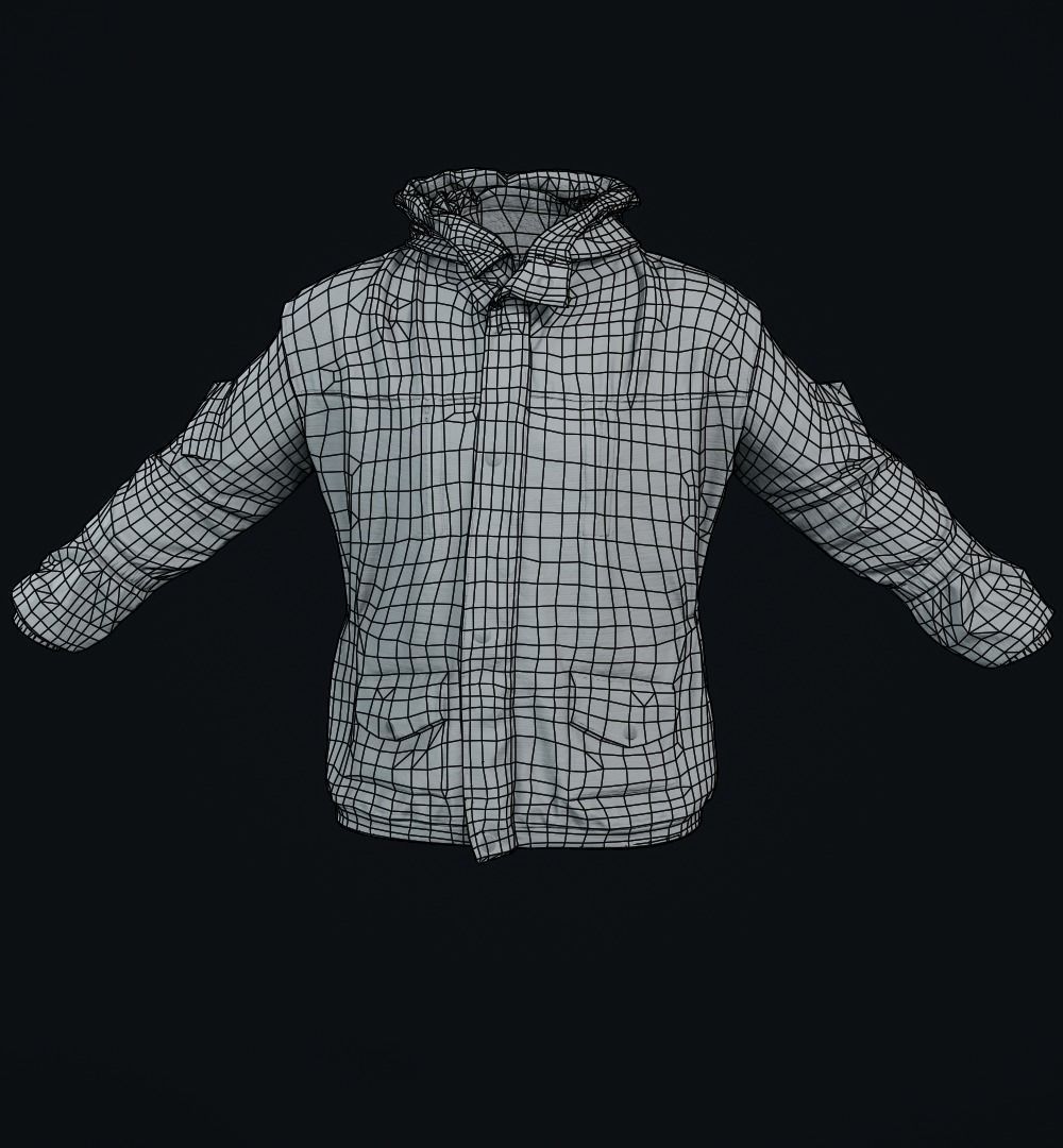 3D model Jacket-workwear VR / AR / low-poly | CGTrader