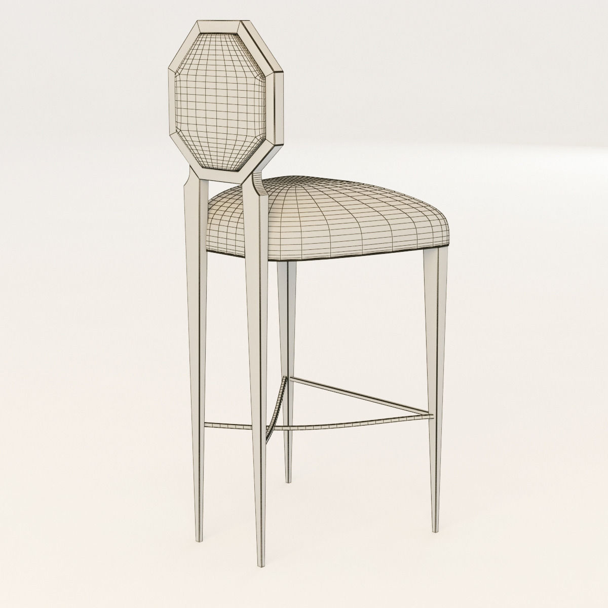 Christopher Guy bar stool 60-0021 3D model | CGTrader
