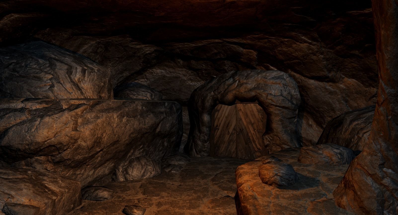 3D model Modular cave kit VR / AR / low-poly | CGTrader