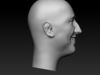 1 person 4 heads 3D model 3D printable | CGTrader