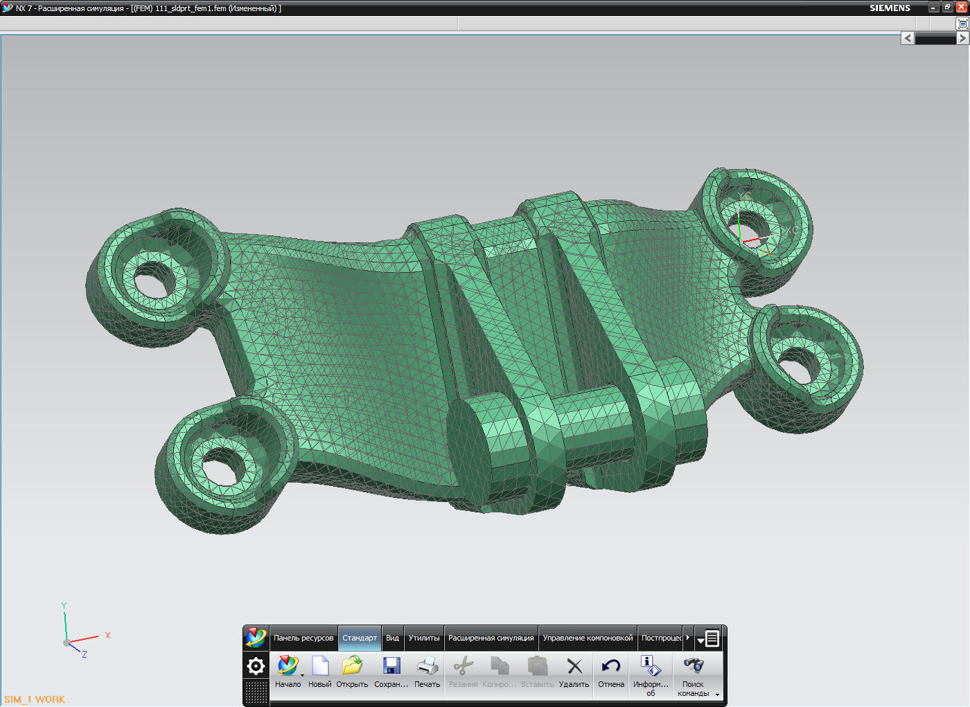 GE jet engine bracket V2 free 3D model | CGTrader
