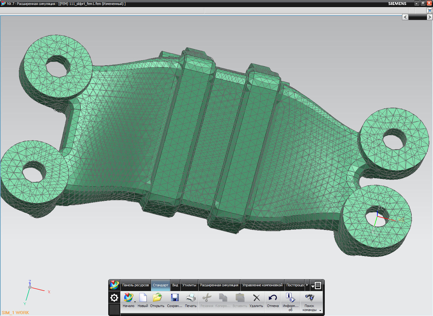 GE jet engine bracket V2 free 3D model | CGTrader