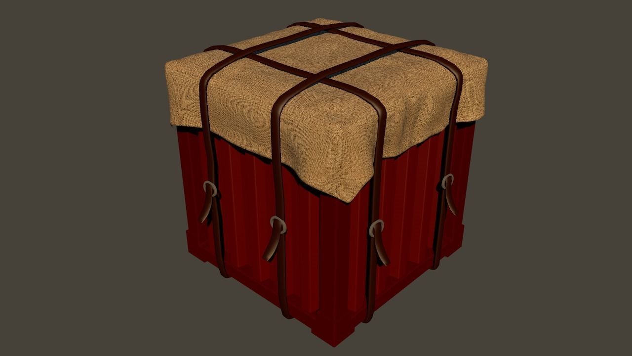 Pubg Airdrop 3D model | CGTrader
