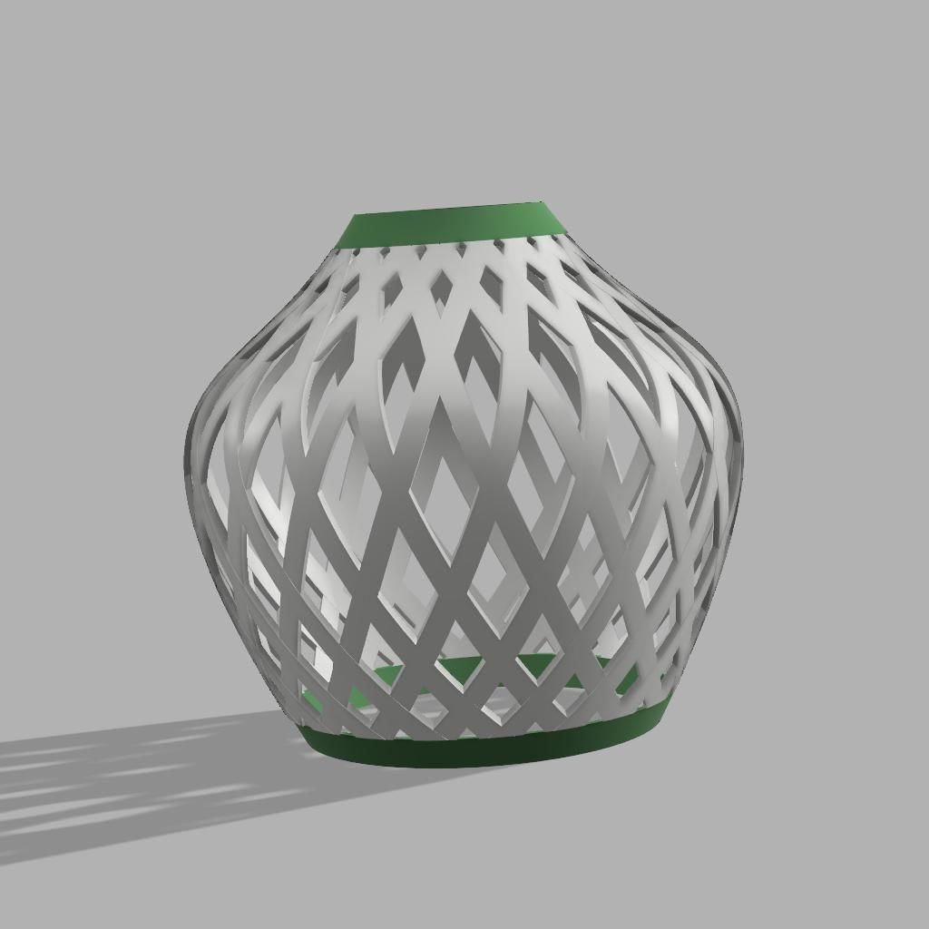 Lamp shade for LEDs 3D model 3D printable | CGTrader