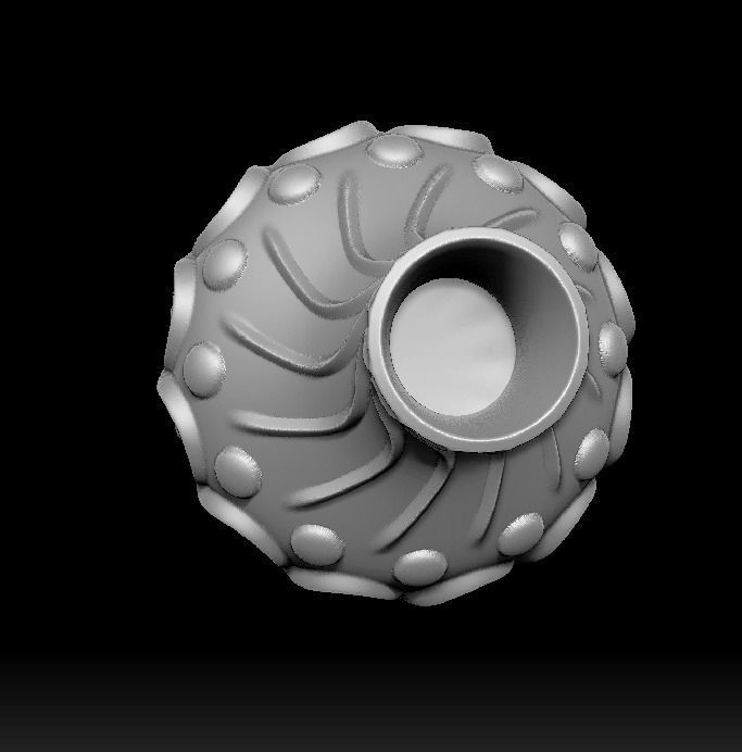 Vases 3d print silver ball 3D model 3D printable | CGTrader