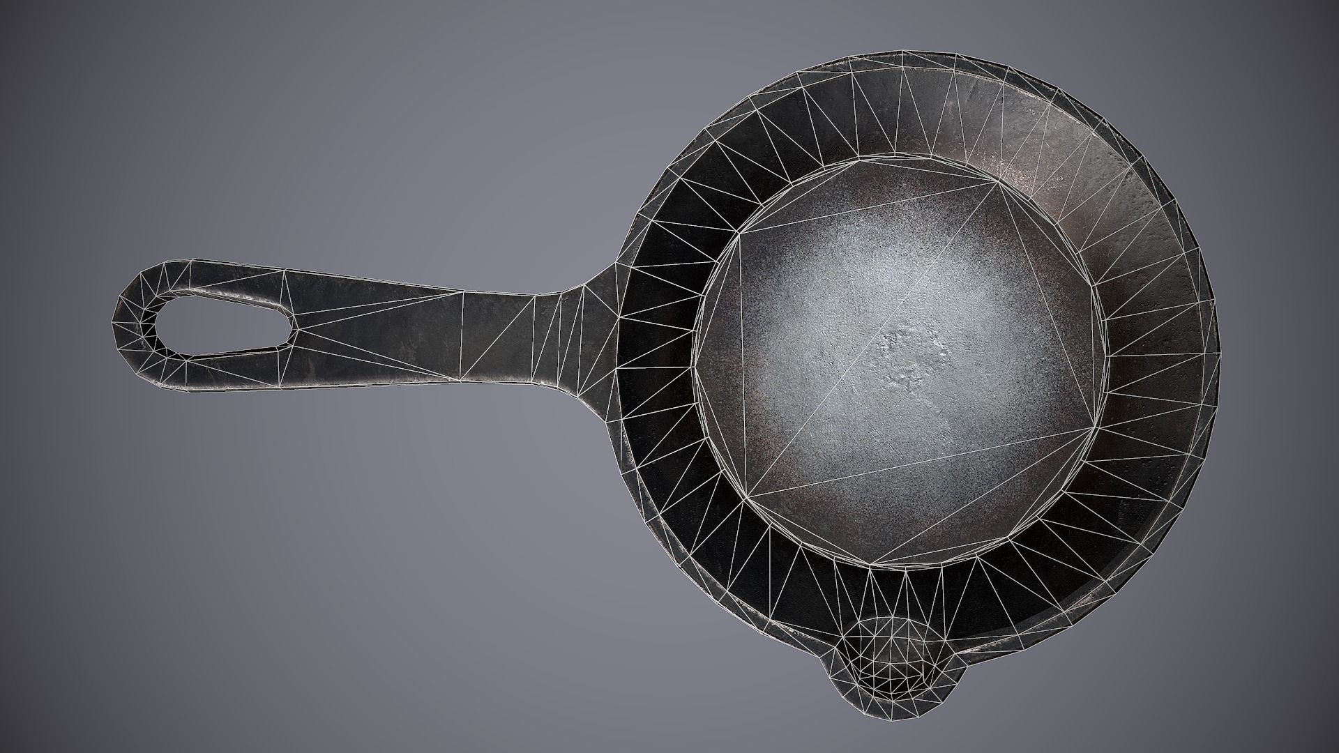 3D model Deep Pan VR / AR / low-poly | CGTrader