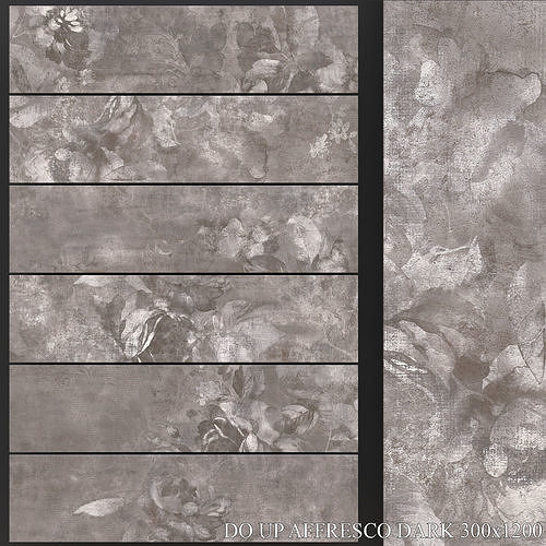 ABK Do Up Affresco Dark 300x1200 3D model | CGTrader