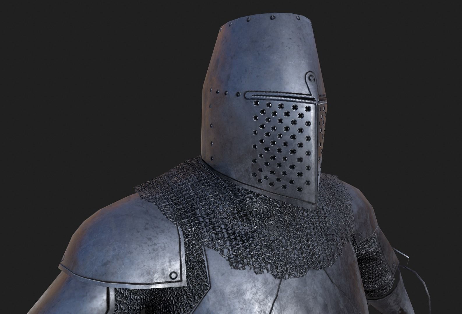 3D model Knight medievel with claymore VR / AR / low-poly | CGTrader