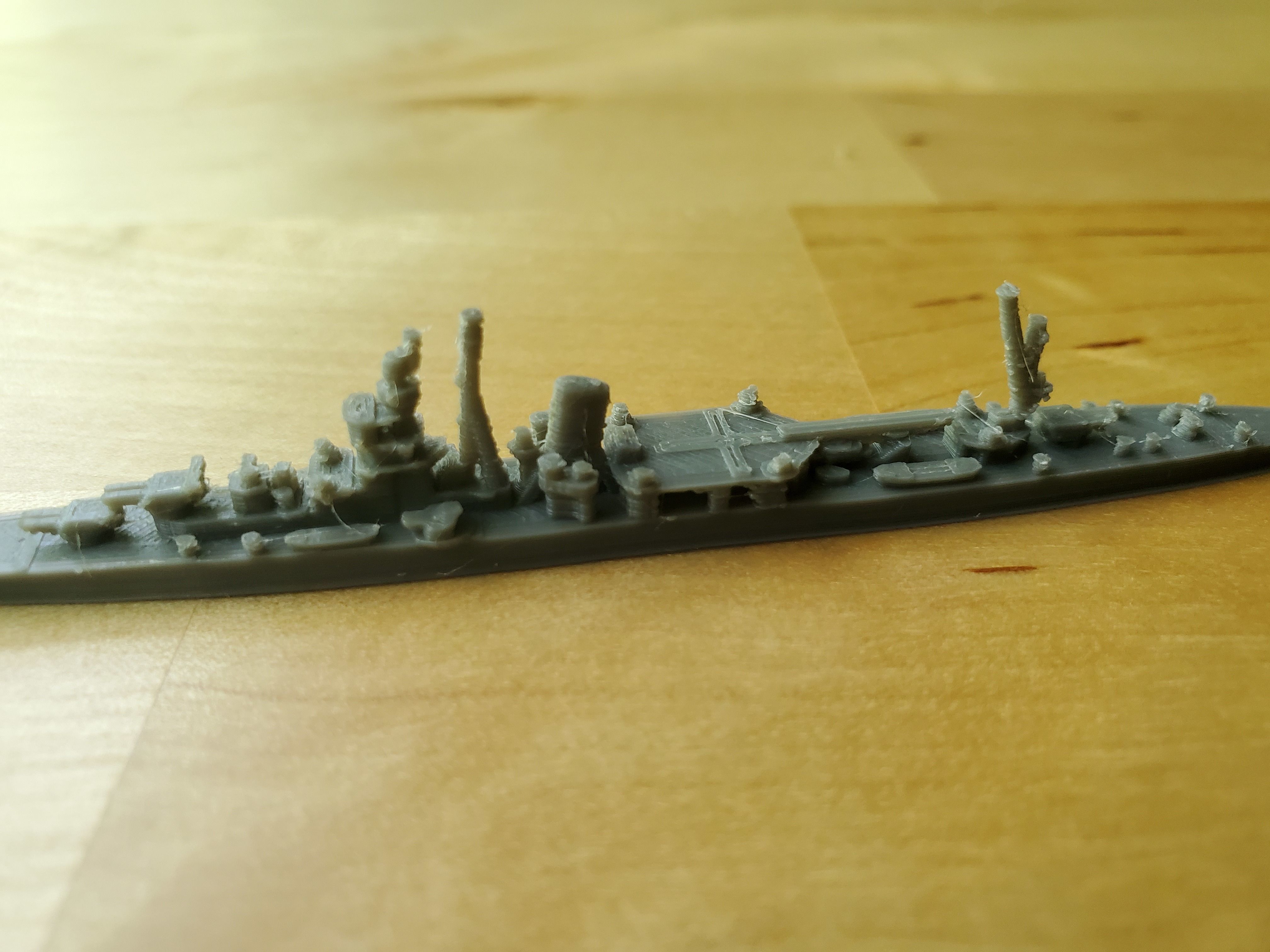 Japanese Agano Class Cruiser Warship 3D model 3D printable | CGTrader