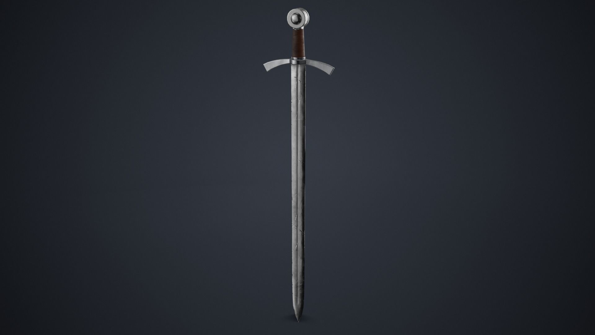 3D model Scratched Sword PBR VR / AR / low-poly | CGTrader