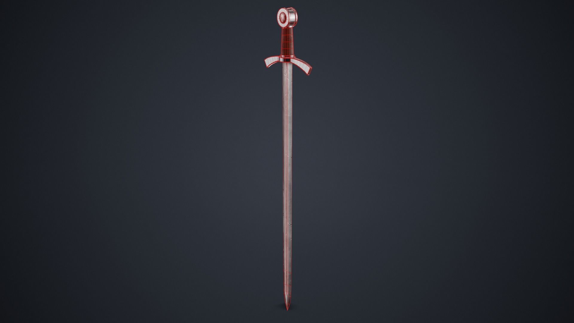 3D model Scratched Sword PBR VR / AR / low-poly | CGTrader