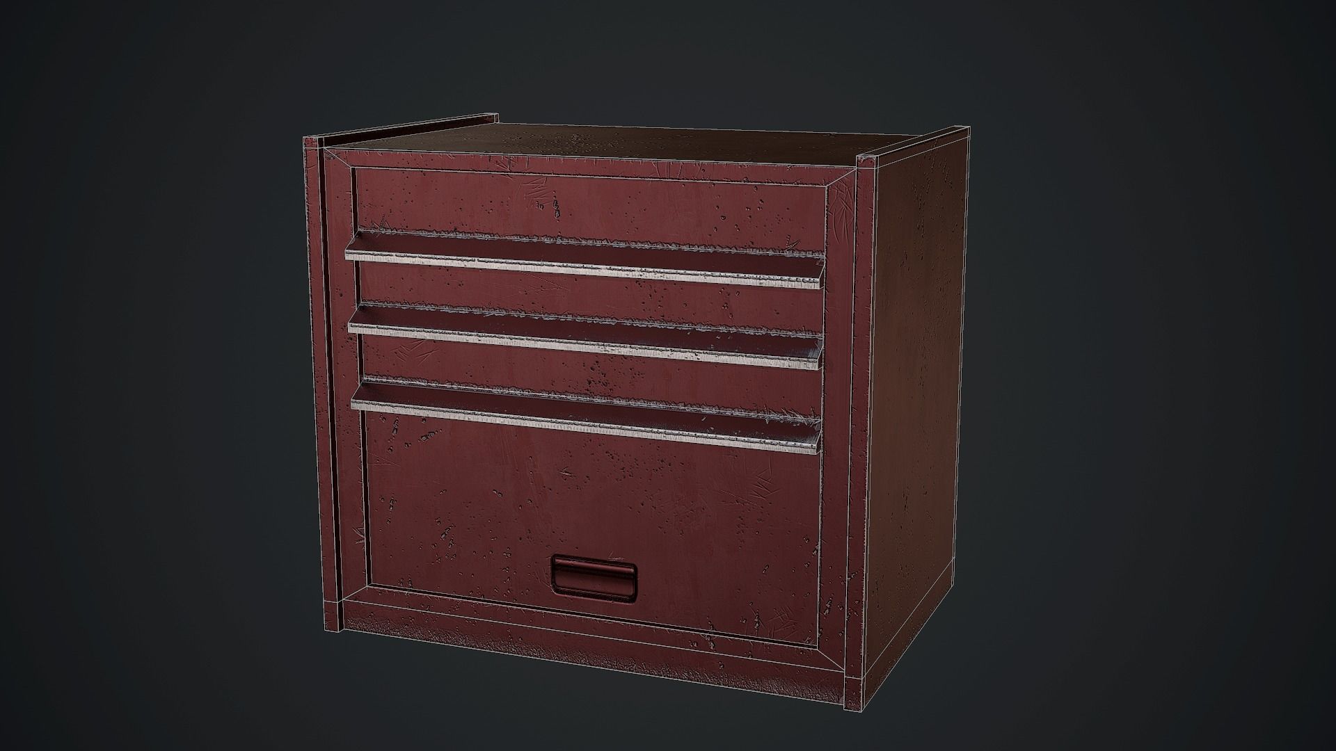 3D model Tool Storage Unit VR / AR / low-poly | CGTrader