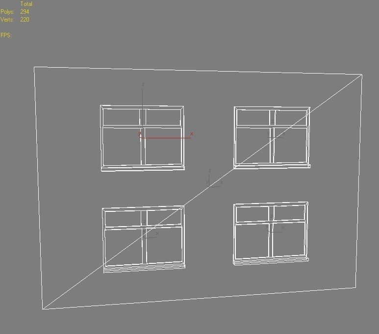 3D model Windows set 2 Decorative VR / AR / low-poly | CGTrader