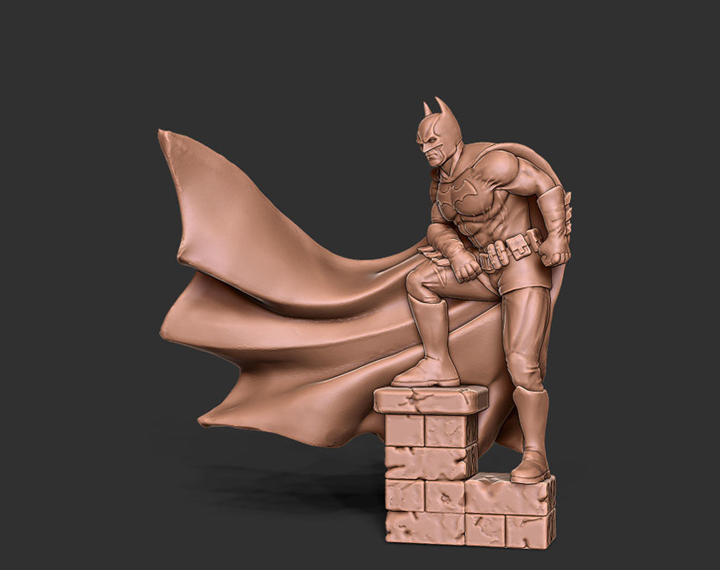 Dark knight bundle - 3 miniatures 35 mm scale 3D model 3D printable ...