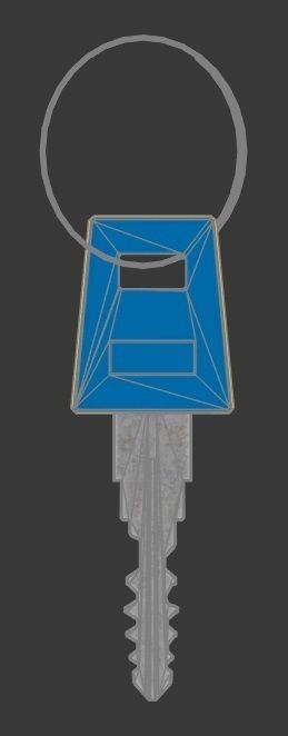 Key Model free VR / AR / low-poly 3D model | CGTrader