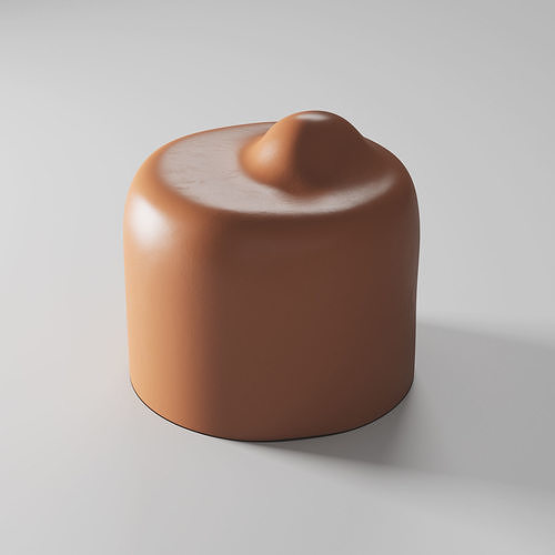 Praline Drop 3D model | CGTrader