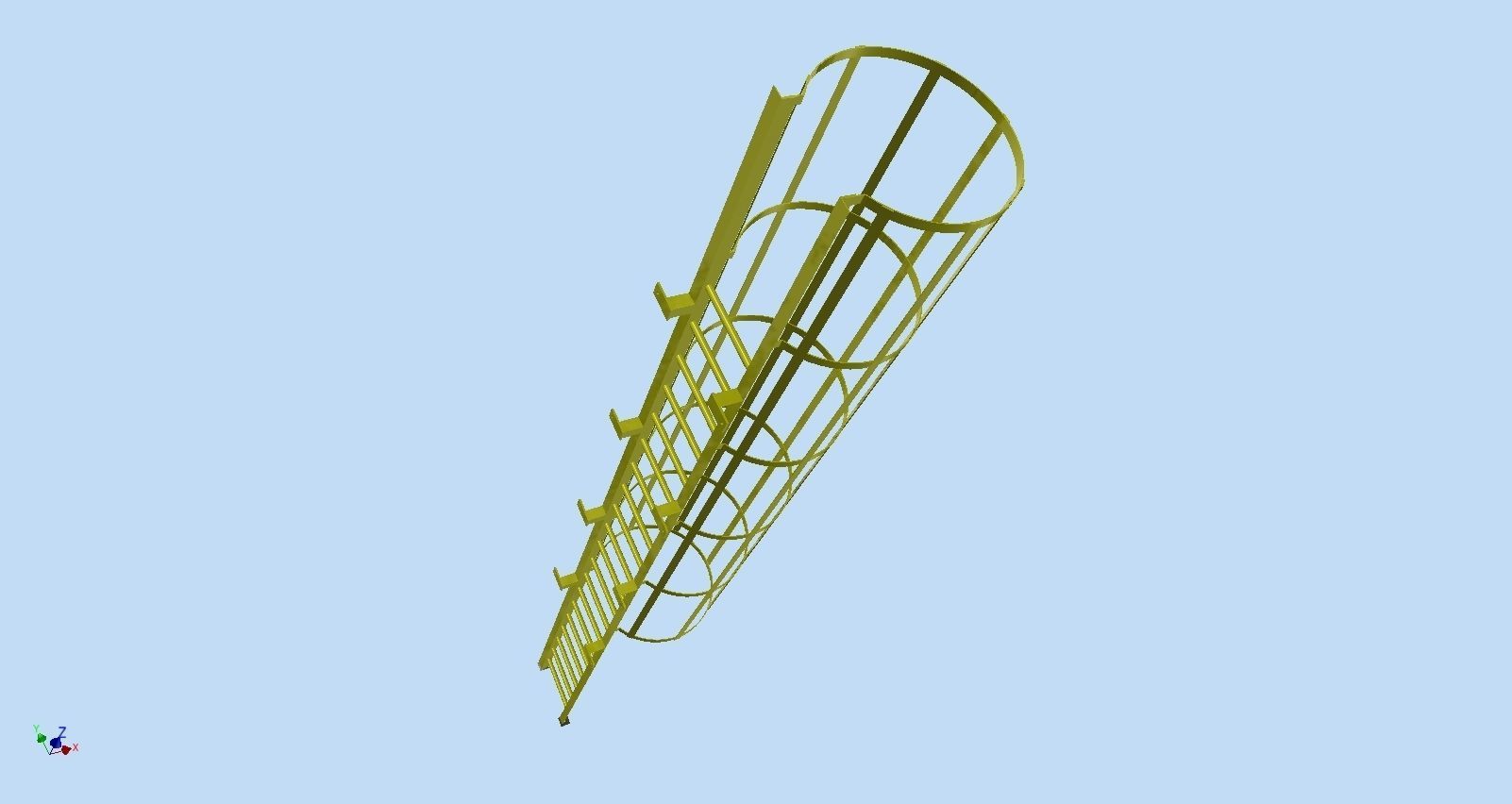 Sailor ladder 3D model | CGTrader