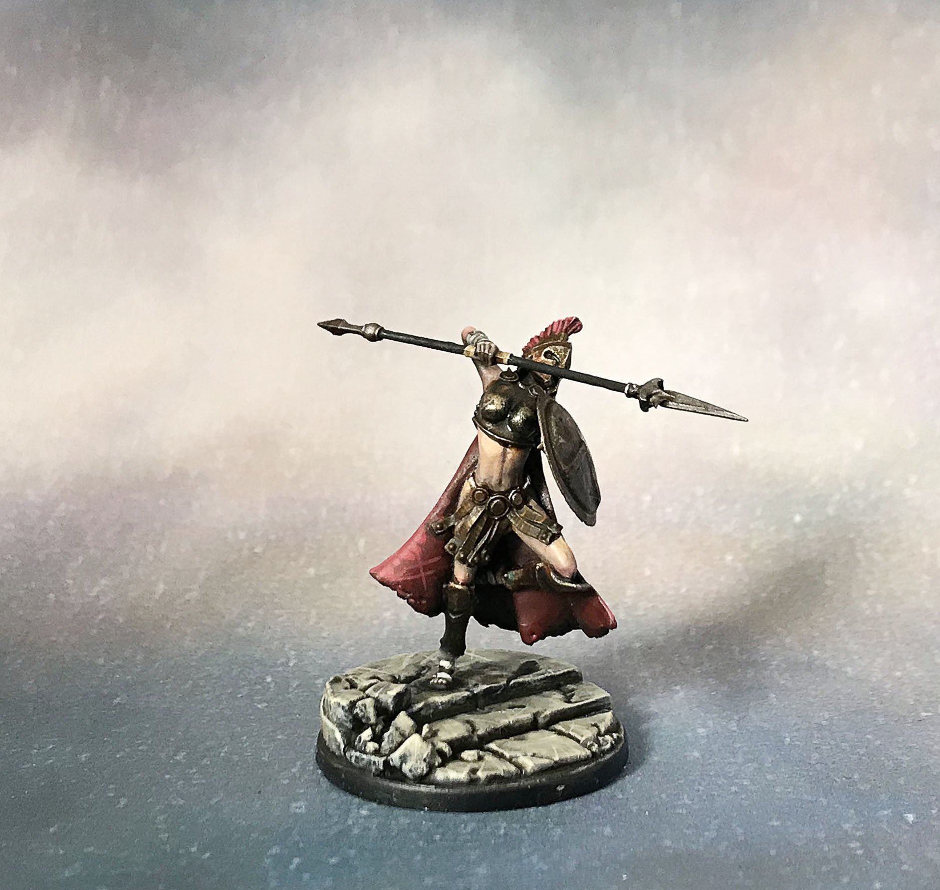 Spartan bundle I - 4 miniatures 35mm scale 3D model 3D printable | CGTrader