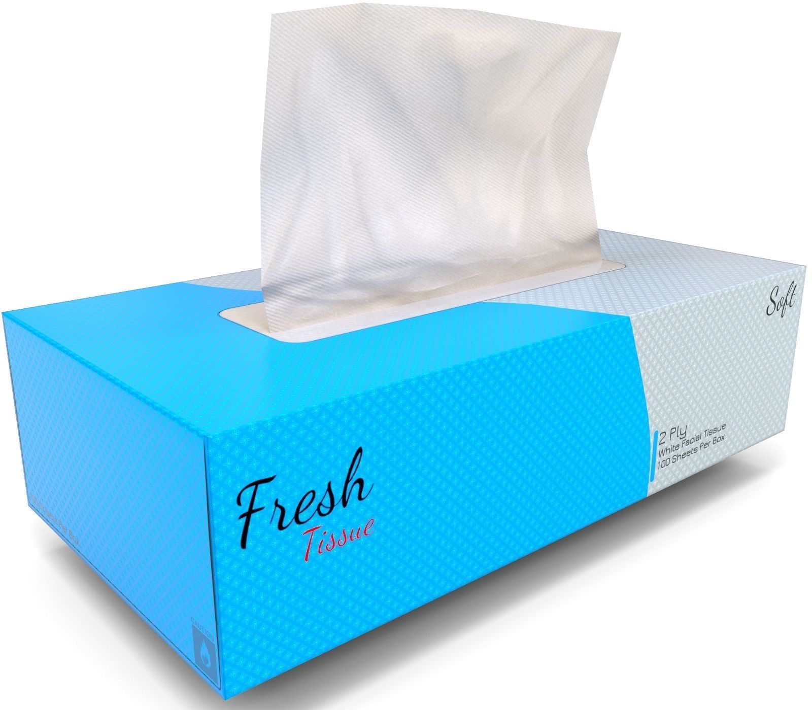 3D model Facial Tissue Box - Game Ready - VR AR VR / AR / low-poly ...