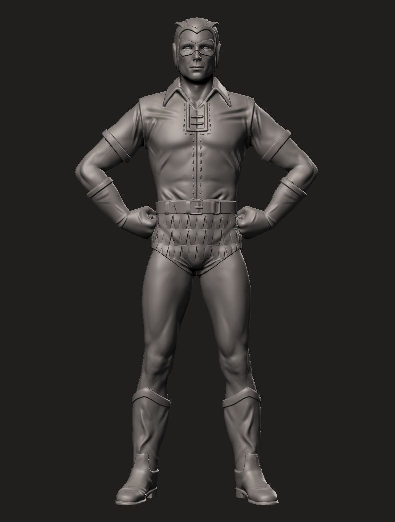 Watchmen statue 3D model 3D printable | CGTrader