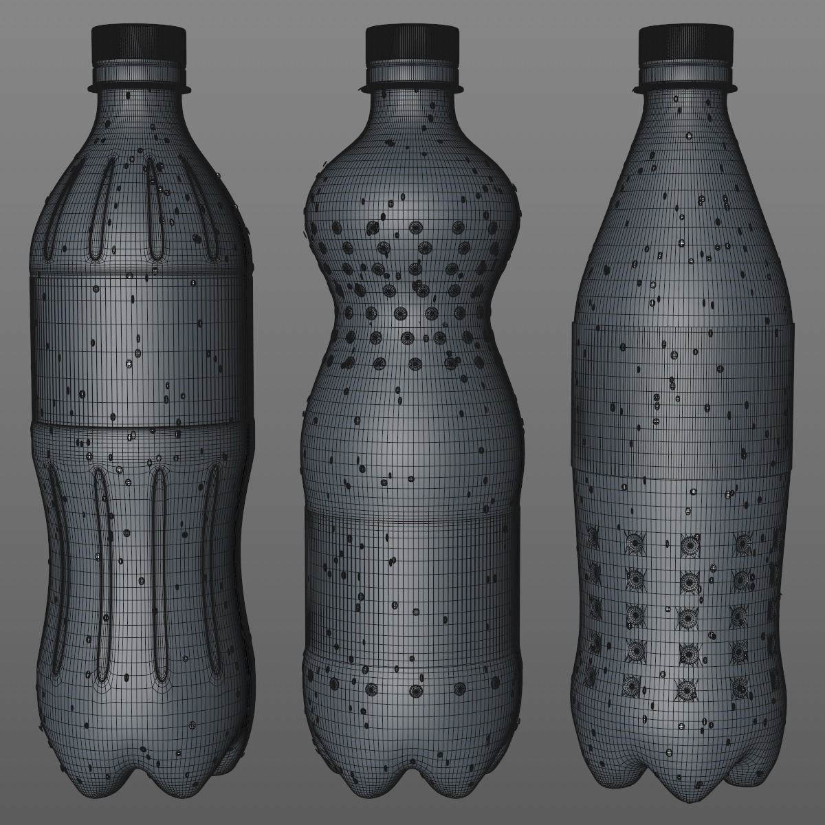 Soda Bottles 3D model | CGTrader