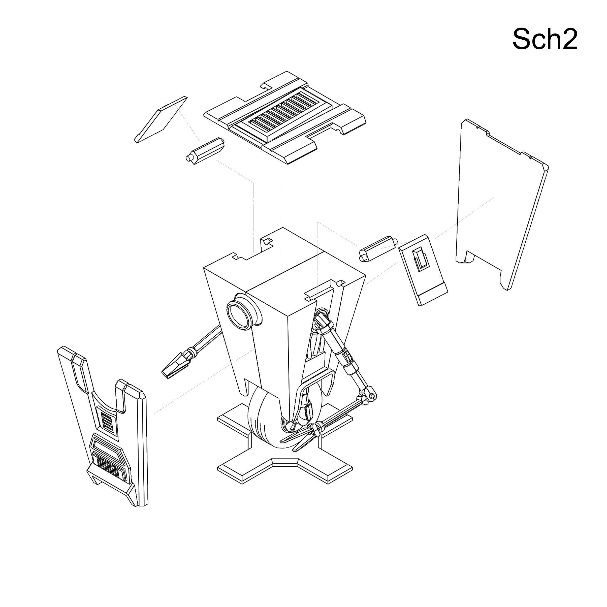 Claptrap 3D model 3D printable | CGTrader