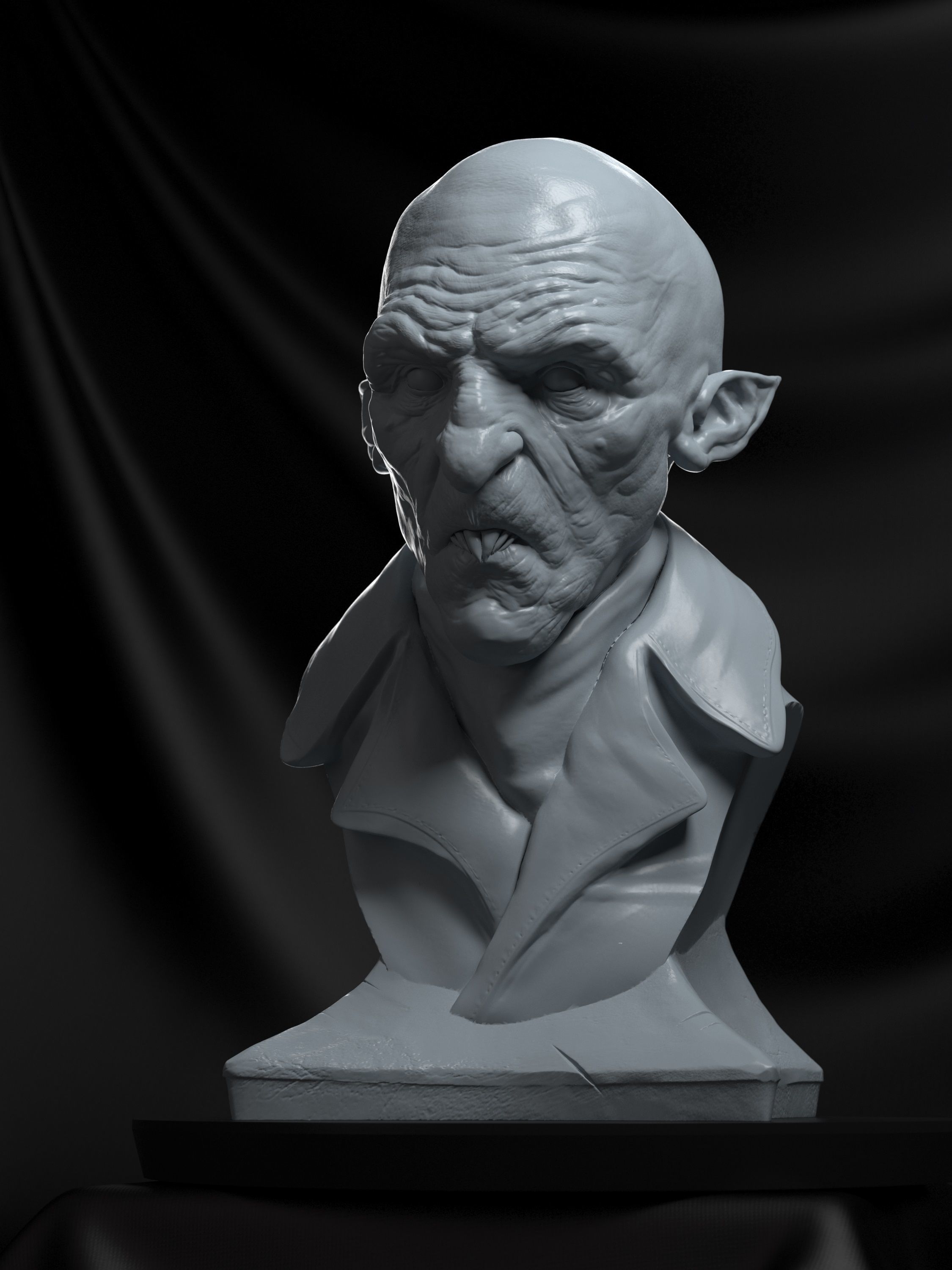 Nosferatu - the vampyre 3D model 3D printable | CGTrader