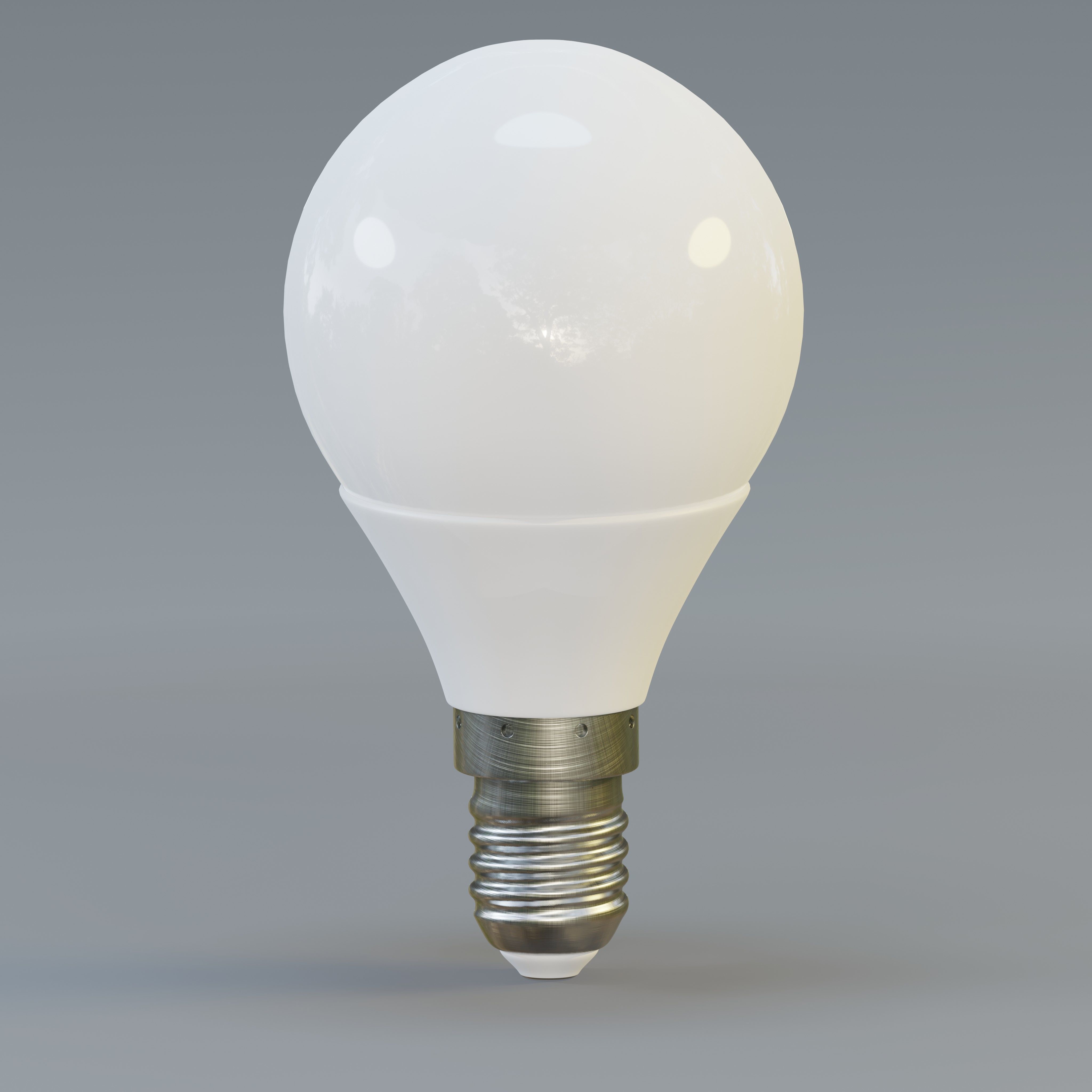 3D model LED pear shape light bulb | CGTrader