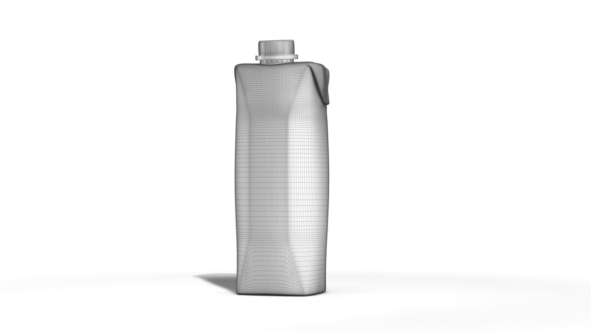 Set of 3 high quality Tetra Pak beverage cartons 3D model | CGTrader