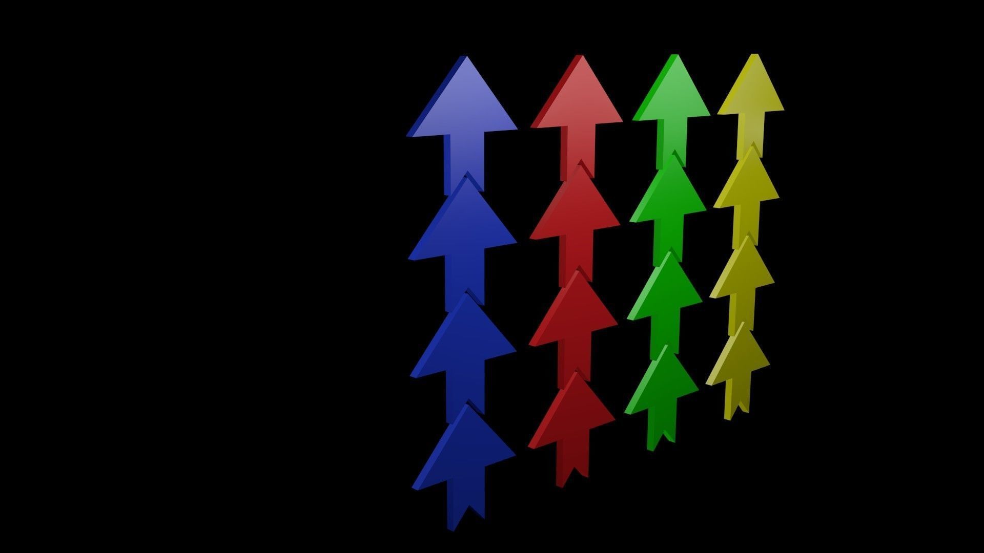 3D model Low poly arrow 25 VR / AR / low-poly | CGTrader