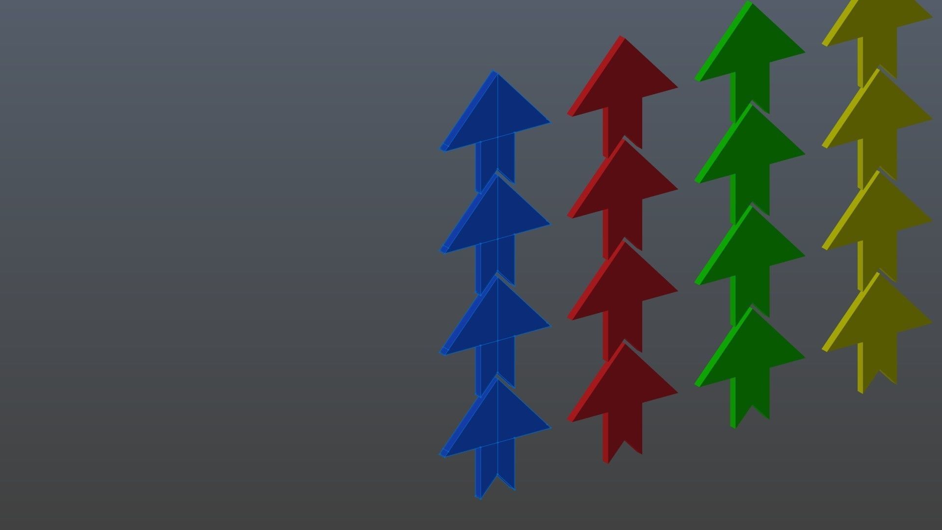 3D model Low poly arrow 25 VR / AR / low-poly | CGTrader