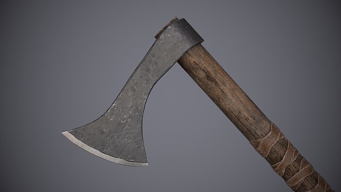 3D model Francisca Axe VR / AR / low-poly | CGTrader