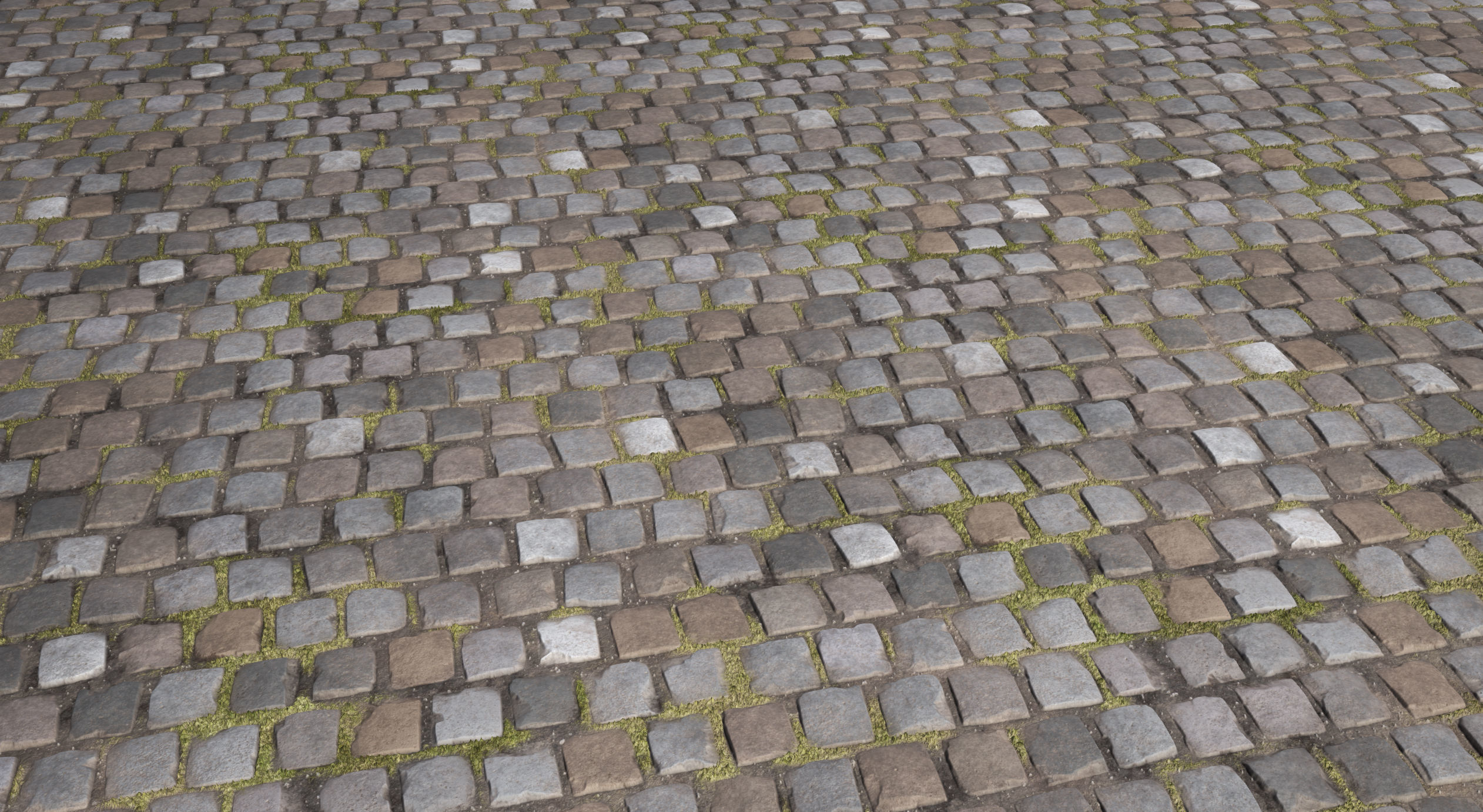 COBBLESTONE RAILWAY PBR SEAMLESS GROUND TEXTURE 3D model | CGTrader