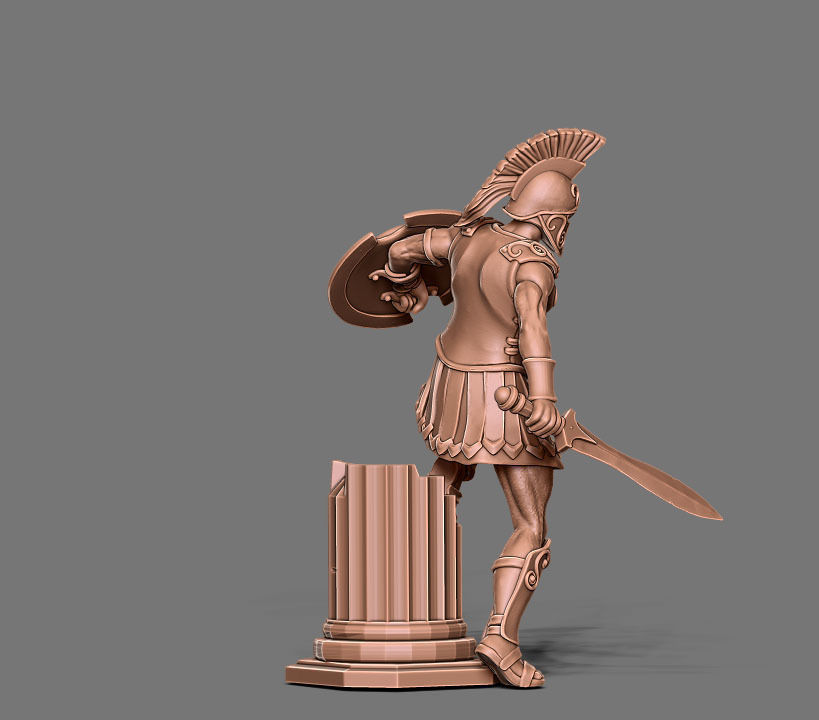 Greek bundle - 6 miniatures 35mm scale 3D model 3D printable | CGTrader