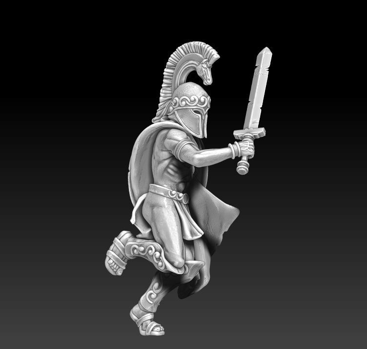 Greek bundle - 6 miniatures 35mm scale 3D model 3D printable | CGTrader