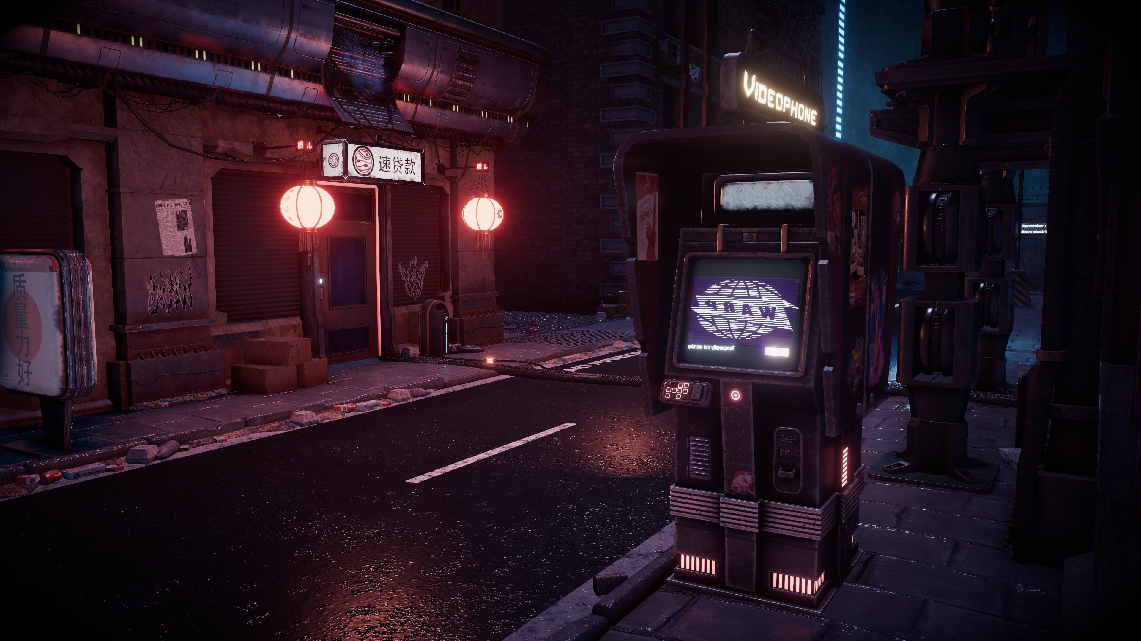 3D model Cyberpunk City Modular Kit Kitbash VR / AR / low-poly animated ...