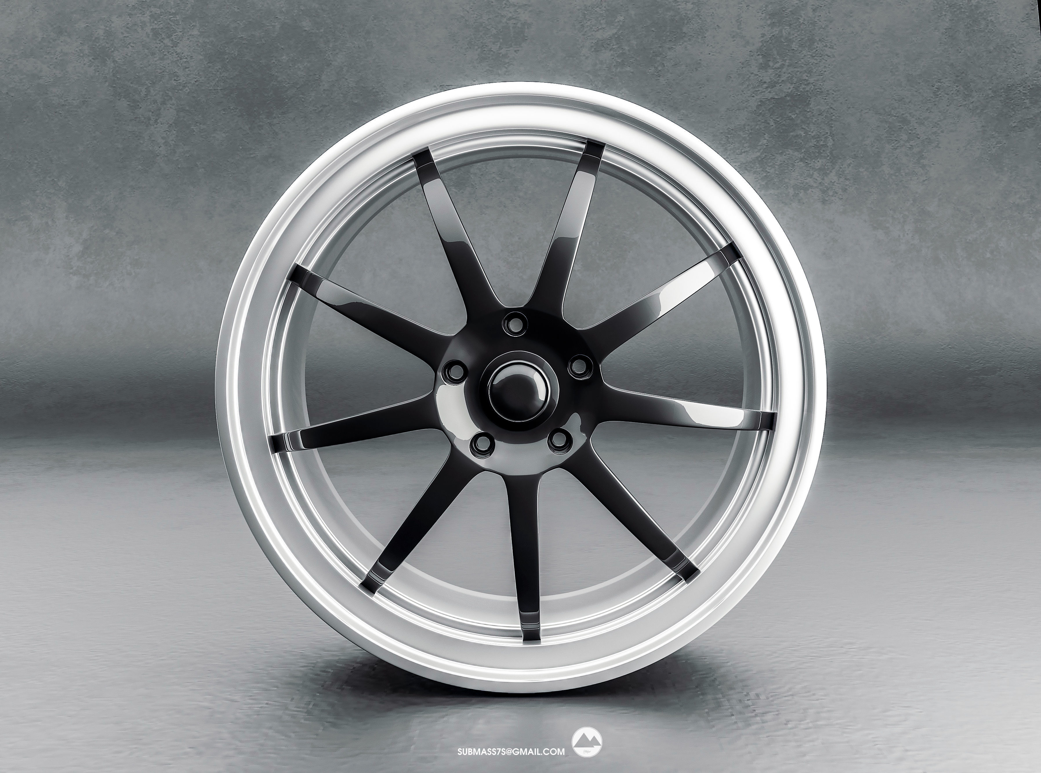 Disk Work Wheels Wheel Emotion 3D model | CGTrader