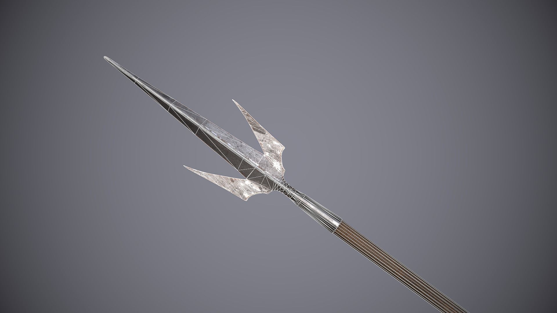 3D model Medieval Polearm Corsesca VR / AR / low-poly | CGTrader