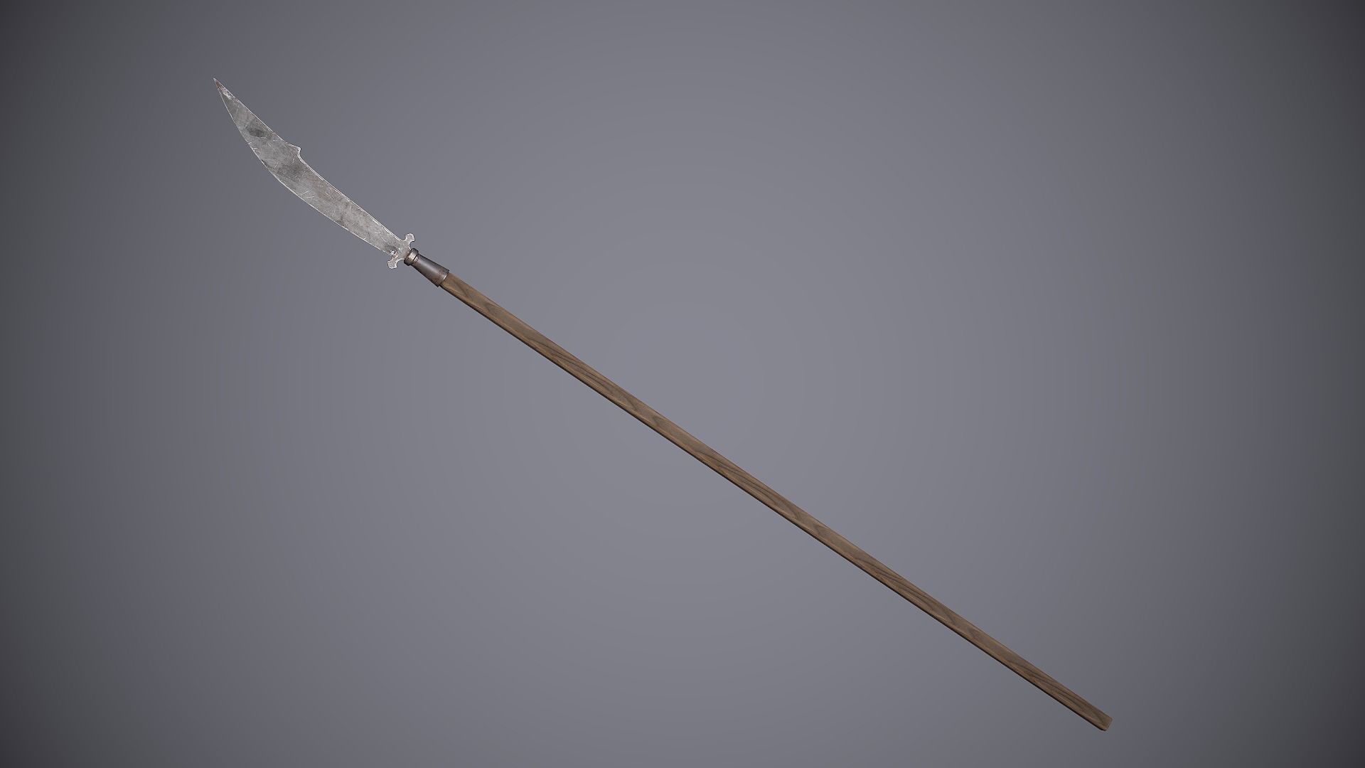 3D model Medieval Glave VR / AR / low-poly | CGTrader