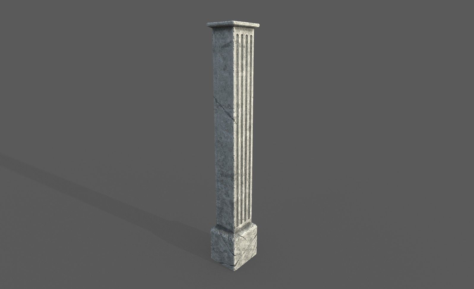 3D model 9 Roman Columns VR / AR / low-poly | CGTrader