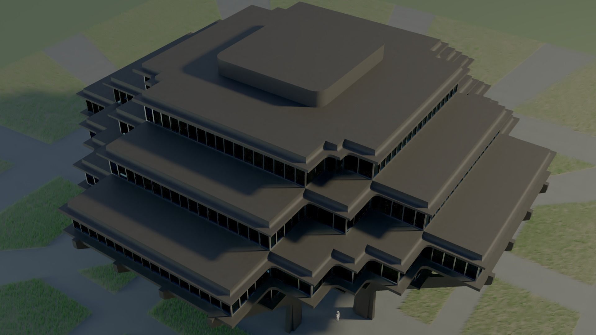 3D model Geisel Library VR / AR / low-poly | CGTrader