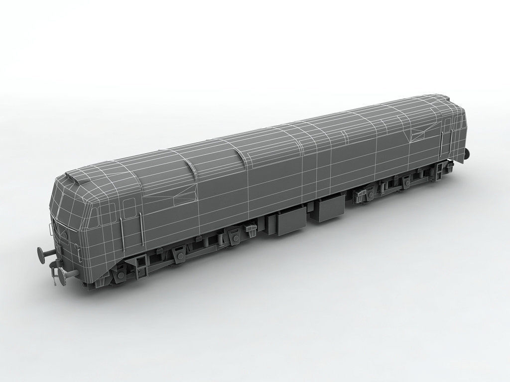 3D model Class 57 Locomotive Freightliner VR / AR / low-poly | CGTrader
